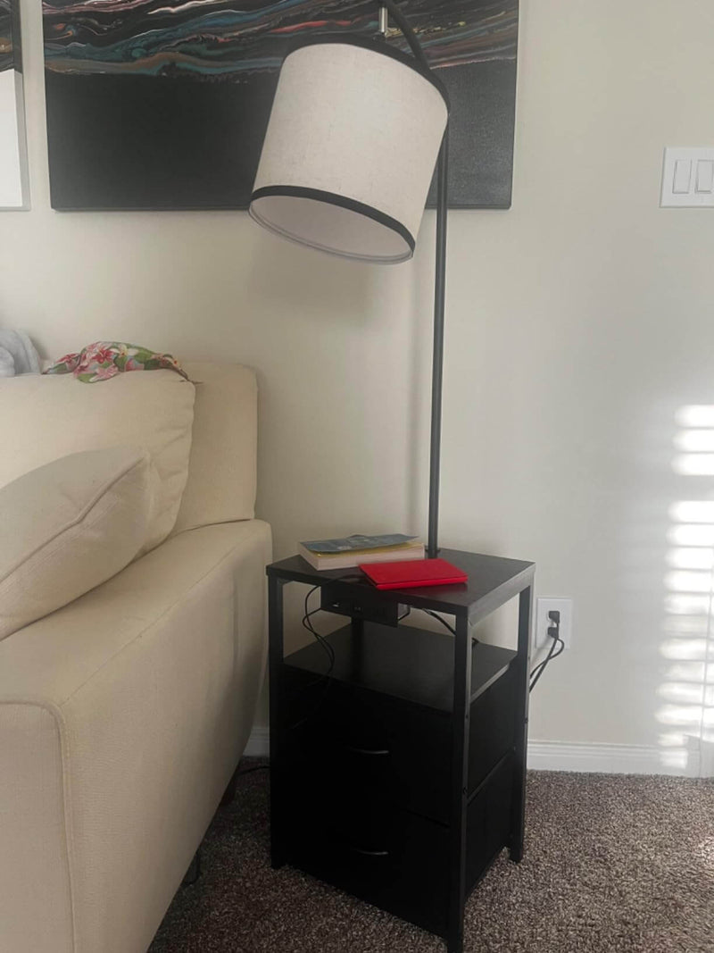 Enhance Your Space with a Floor Lamp with Table