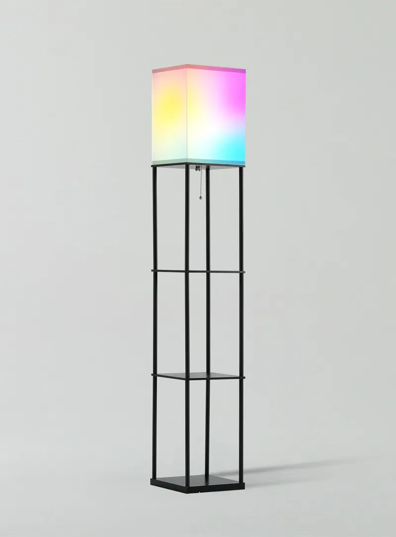 SUNMORY Floor Lamp with Shelf | Smart RGB APP | Dimmable
